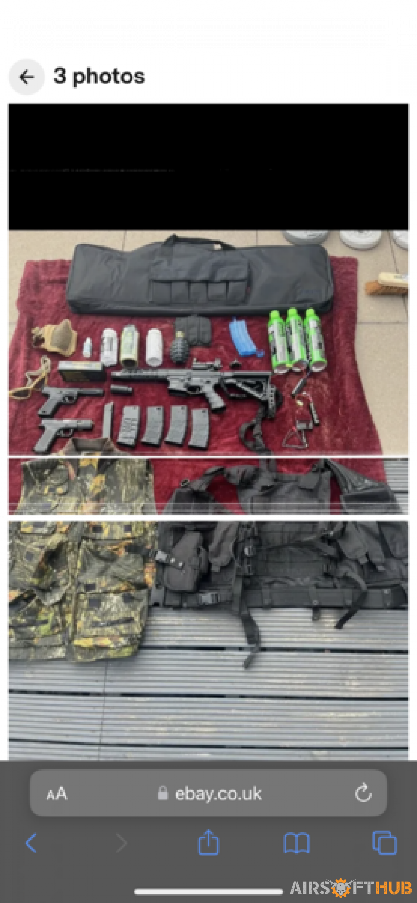 Airsoft Full Kit Gandg Rifle Airsoft Hub Buy And Sell Used Airsoft